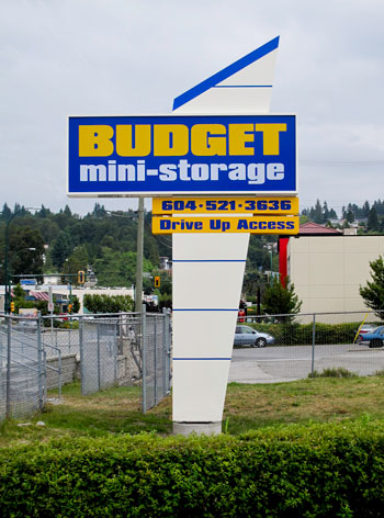 Budget Mini Storage Coquitlam: Call 604-521-3636